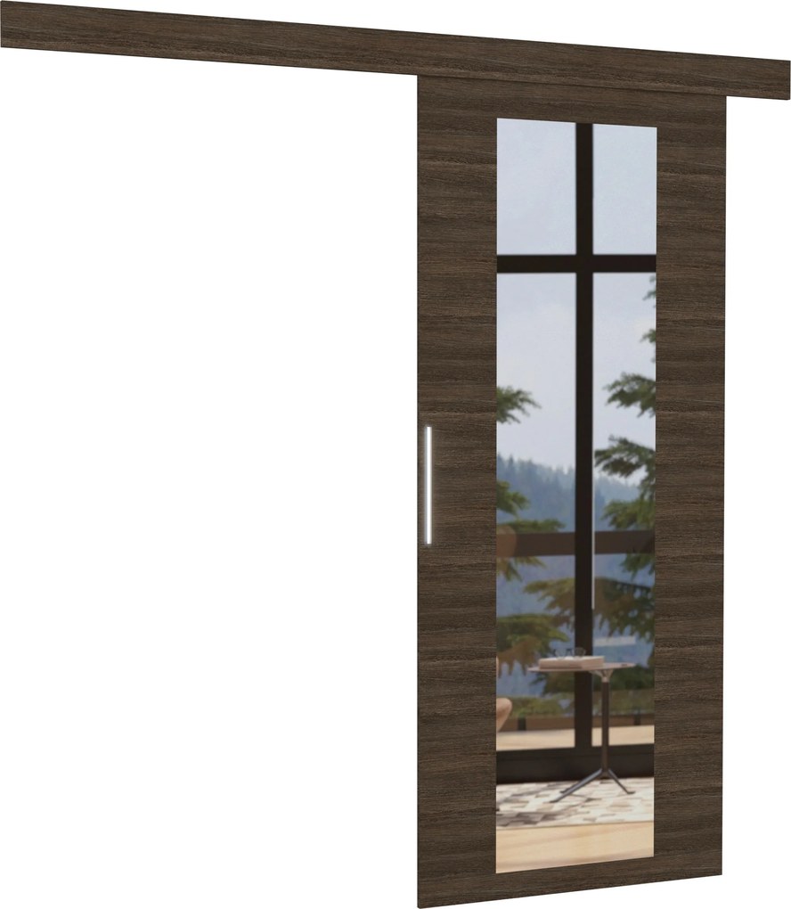 ADRK Furniture Posuvné nástěnné dveře BRIT 96 ADRK-SD-BRI-CH-96