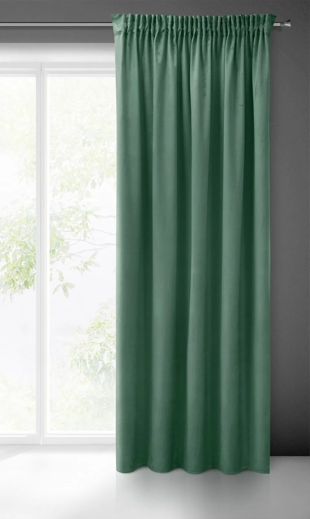 ZATEMŇOVACÍ ZÁVĚS NA PÁSCE PIERRE CARDIN SIBEL 140X270 CM TMAVOMÁTOVÁ