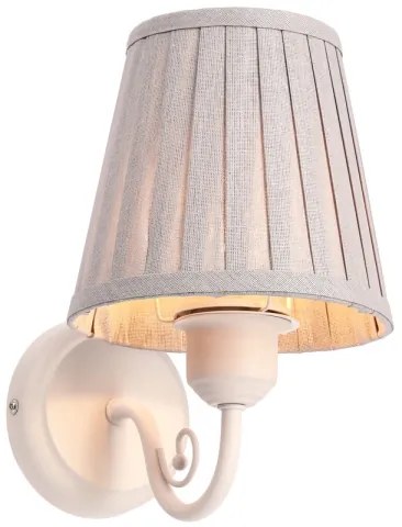 Nástěnná lampa FIREZ 1xE27/40W/230V bílá/šedá