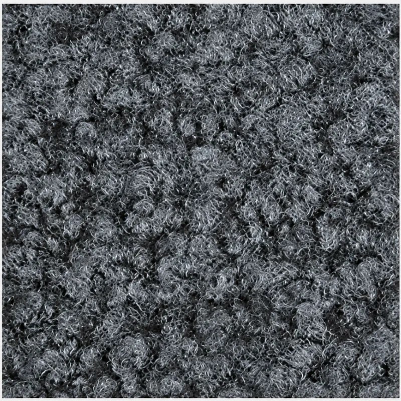 Vstupní textilní čisticí rohož, 120 x 90 cm, šedá