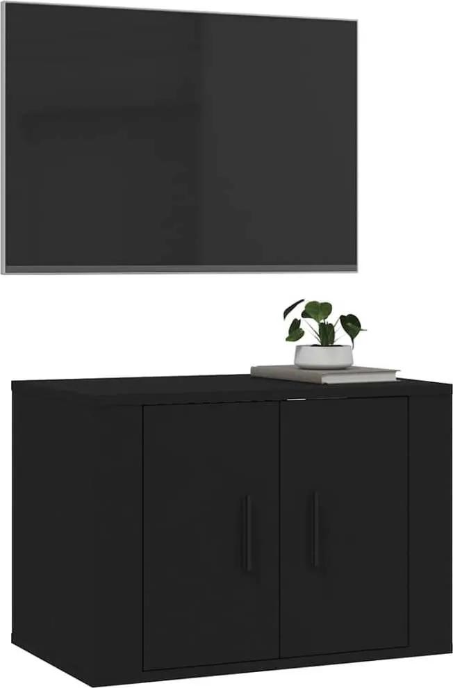 vidaXL Nástěnná TV skříňka 57 x 34,5 x 40 cm [816617] Barva: hnědý dub