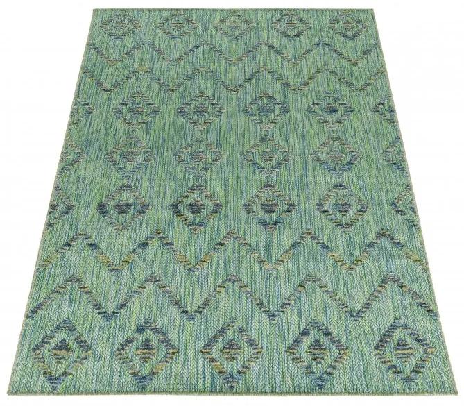 Ayyildiz Kusový koberec BAHAMA 5152, Zelená Rozměr koberce: 80 x 150 cm