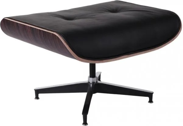 Podnožka Lounge Chair Ottoman, černá, eben