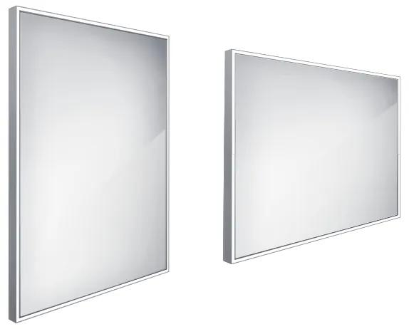Nimco zrcadlo LED 600 x 800 Model 13000 hliníkový rám ZP 13002