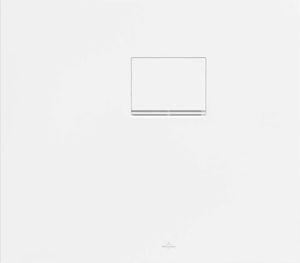 Villeroy & Boch Squaro Infinity - Sprchová vanička, 80x70 cm, Stone White UDQ8070SQI2RV-RW