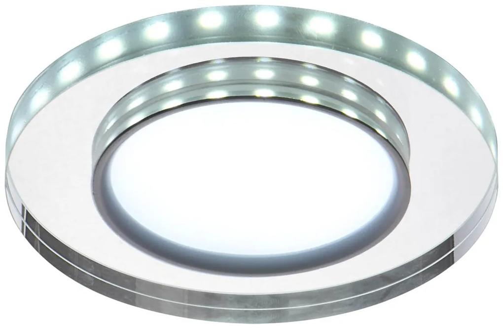 LED stropní zásputné osvětlení FALLI, 8W, studená bílá, 11cm, kulaté, bílé Clx