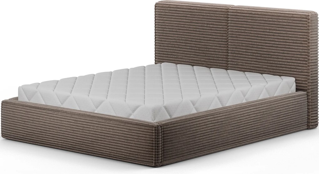 Pesillo postel + kovový rám/plynový píst/kontejner 140x200