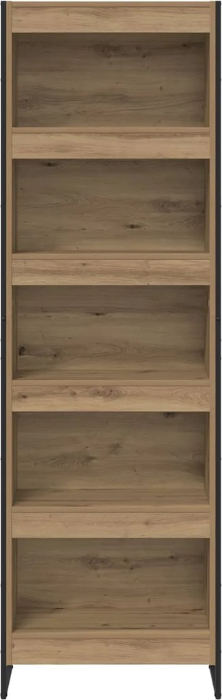 Knihovna 60 x 30 x 189,5 cm Kompozitní dřevo Umělecký dub 3403003