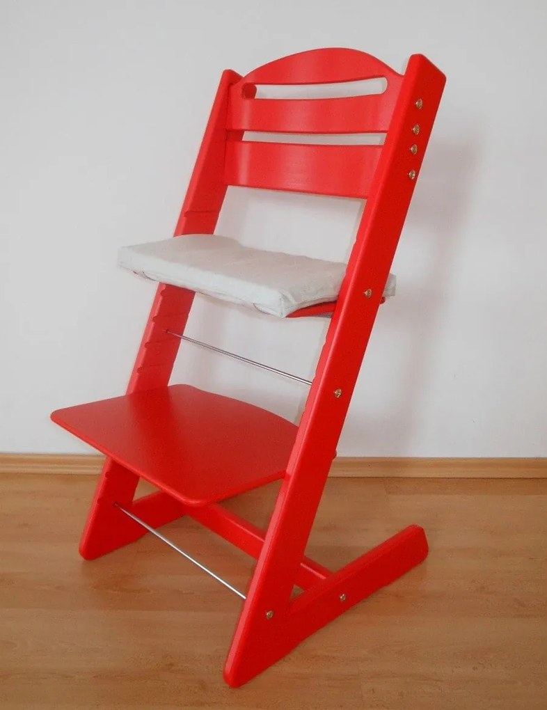 Rostoucí židle Jitro Baby červená