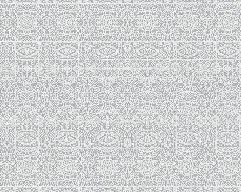 Vliesová tapeta šedá krajka, vintage 30276-3 / Tapety na zeď 302763 Esprit 11 AS (0,53 x 10,05 m) A.S.Création