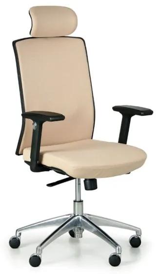 Kancelářská židle ALTA F, béžová