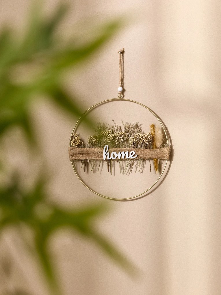 Sinsay - Závěsná dekorace s nápisem Home - vícebarevná