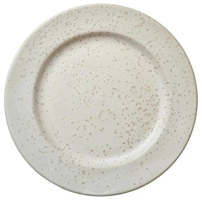 Dezertní talíř 22 cm Matte Cream | krémová