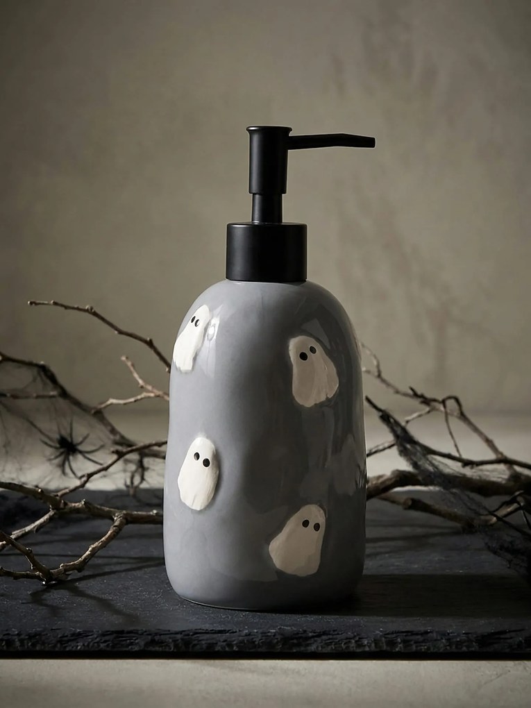 Sinsay - Dávkovač na mýdlo s halloweenským motivem - šedá