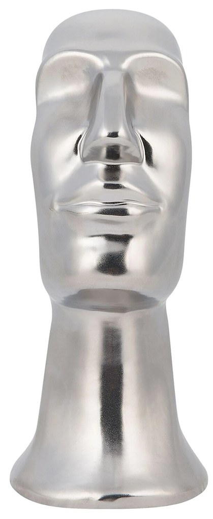 Dekorativní figura stříbrná TAXILA Beliani