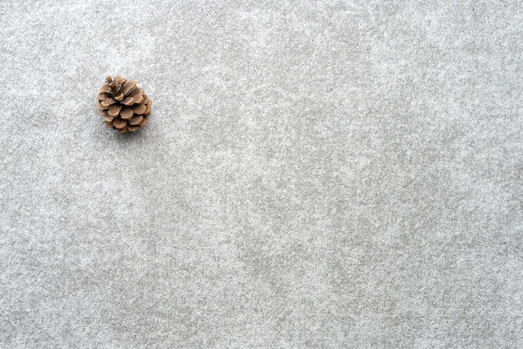 Condor Carpets, Metrážový koberec Serena 6631, na míru, šíře 4m,5m, šedá, filc, ložnice