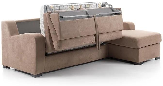 Pregio Italia sofa&relax Polohovací pohovka SHERATON Provedení: 2 místná + lehátko, Vzorník látek: tekno fibra 12 light pink