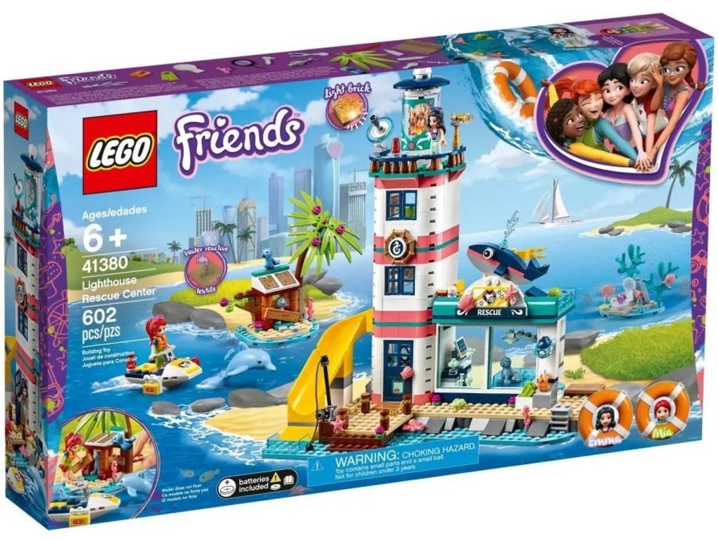 Lego stavebnice lego friends 41380 záchranné centrum u majáku
