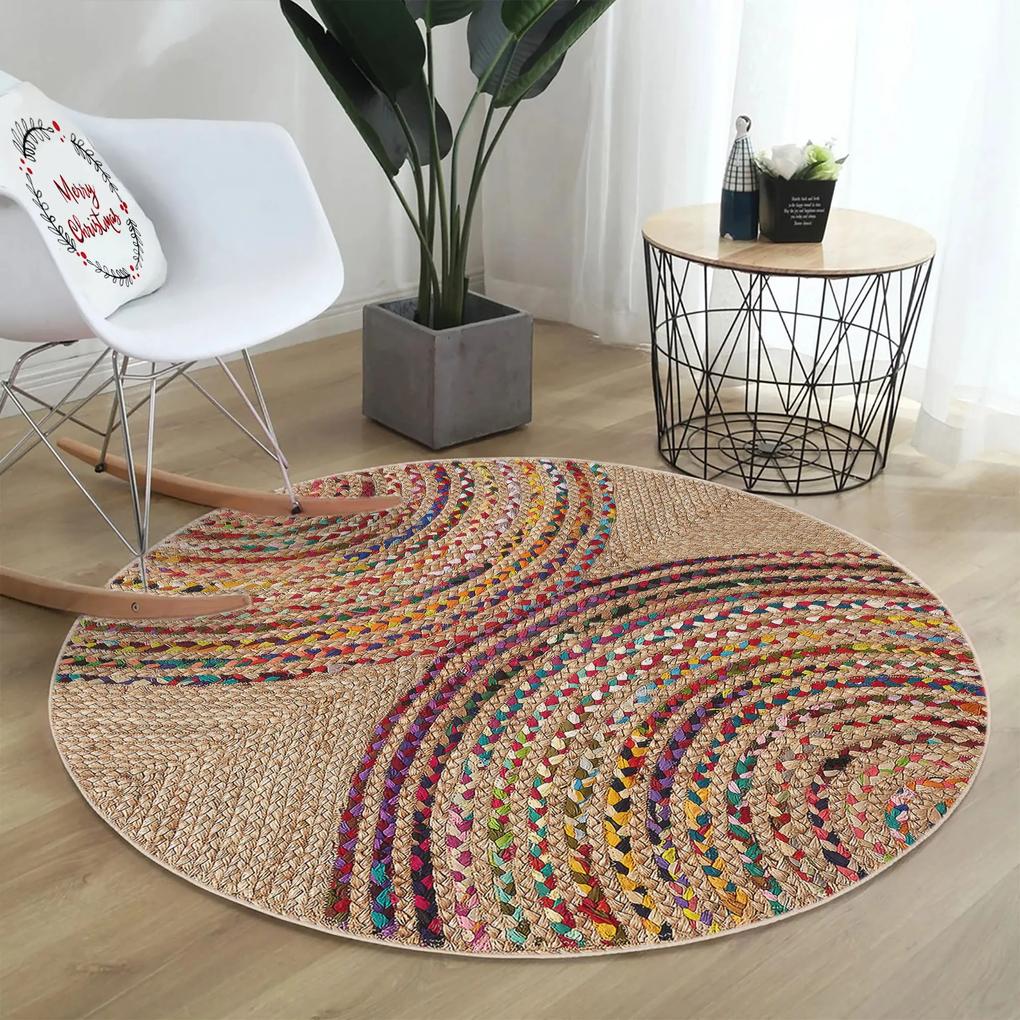 Conceptum Hypnose Kusový koberec Woopamuk480, Vícebarevná Rozměr koberce: 120 x 120 cm