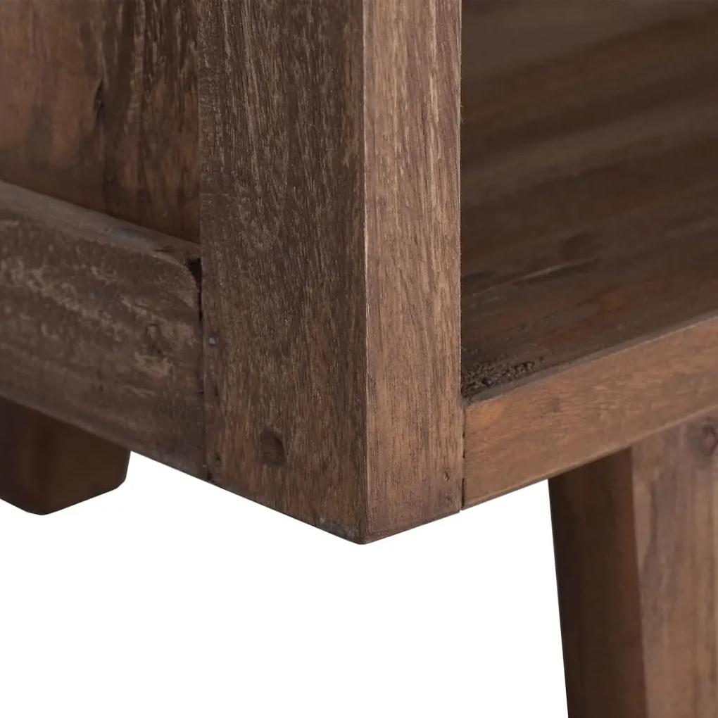 vidaXL TV stolek 100 x 30 x 40 cm masivní teakové dřevo [288295]