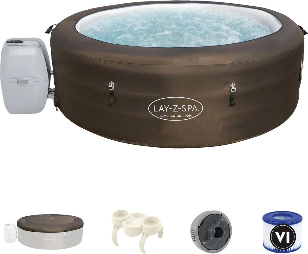 Limited Edition Vířivý bazén Lay-Z-Spa Ø196 cm včetně filtrační pumpy, BESTWAY