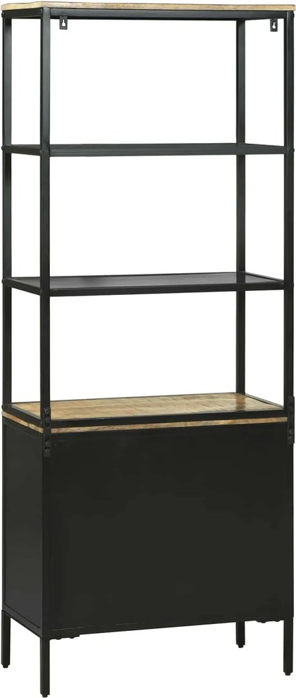 Vysoký bufet Hnědá 70 x 35 x 180 cm Masivní mangové dřevo 3310126