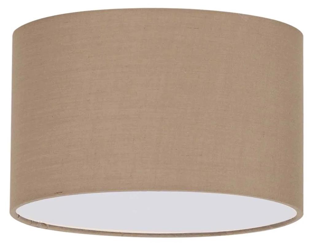 Ideal Lux Stolní lampa SET UP, BIG, ⌀30cm Barva stínidla: béžová, Barva podstavce: mosaz
