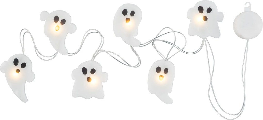 LED samolepky na okno Halloween (duchové)