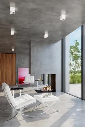 Stropní svítidlo SOLLUX Blake GU10 1x40W bez zdroje SL.0698 bílá