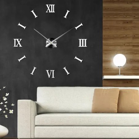 Designové nástěnné hodiny do obývacího pokoje – Římská čísla | SENTOP 12S037