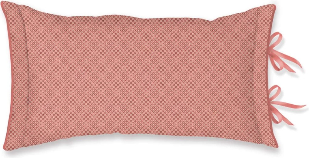 Pip Studio perkálový polštář Rosa Rani 35 x 60 cm (Růžový perkálový polštář v podlouhlém rozměru)