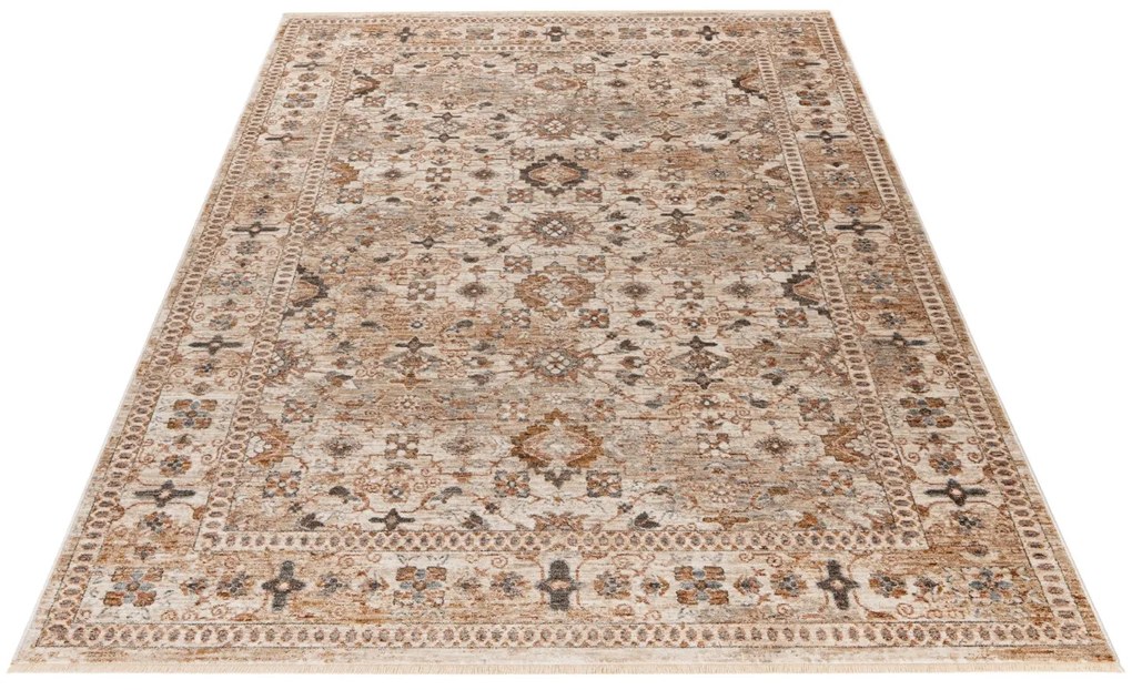 Obsession, Kusový koberec Laos 465 Beige, 80x150, béžová, chodba / předsíň