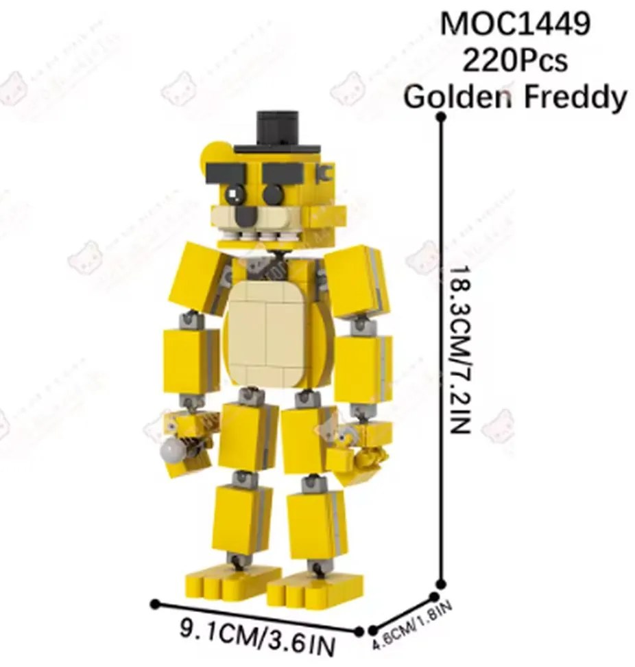 Stavebnice - FNAF Five Nights At Freddy´s Varianta: MOC1449