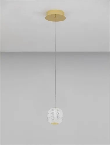 Závěsné LED svítidlo NOVA LUCE BRILLANTE 6W 3200K 9511010
