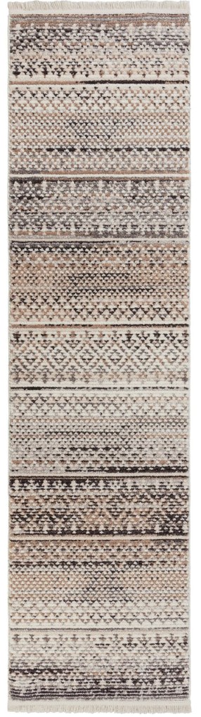 Flair Rugs, Běhoun Santiago Camino Natural, 66x300, béžová, ložnice