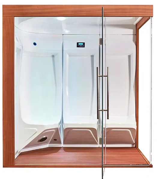 M-SPA - Parní sauna pro 3 osoby 118 x 195 x 210 cm ľavá