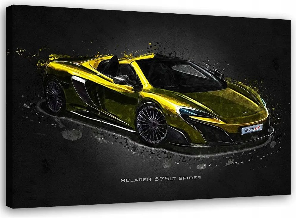 Obraz Canvas auto Mclaren 675LT Spider 100x70