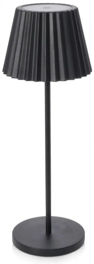 BIZZOTTO Zahradní stolní LED lampa ARTIKA 36 cm černá