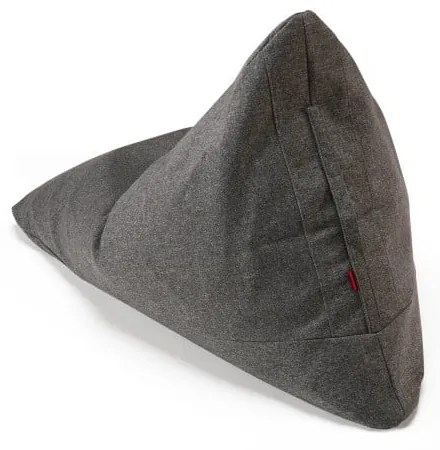 Šedý sedací vak Innovation Soft Peak Twist Charcoal
