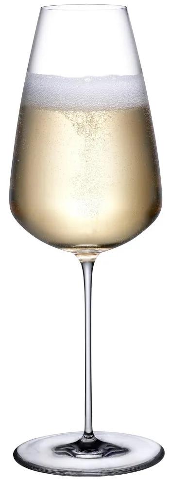 Nude designové sklenice Stem Zero na šampaňské Large