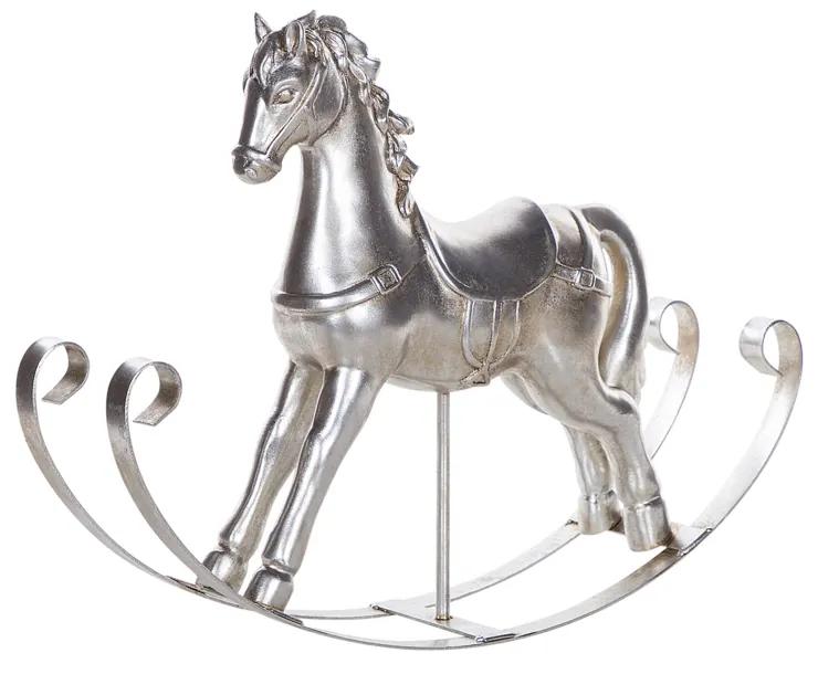 Dekorativní stříbrná figurka DASHER