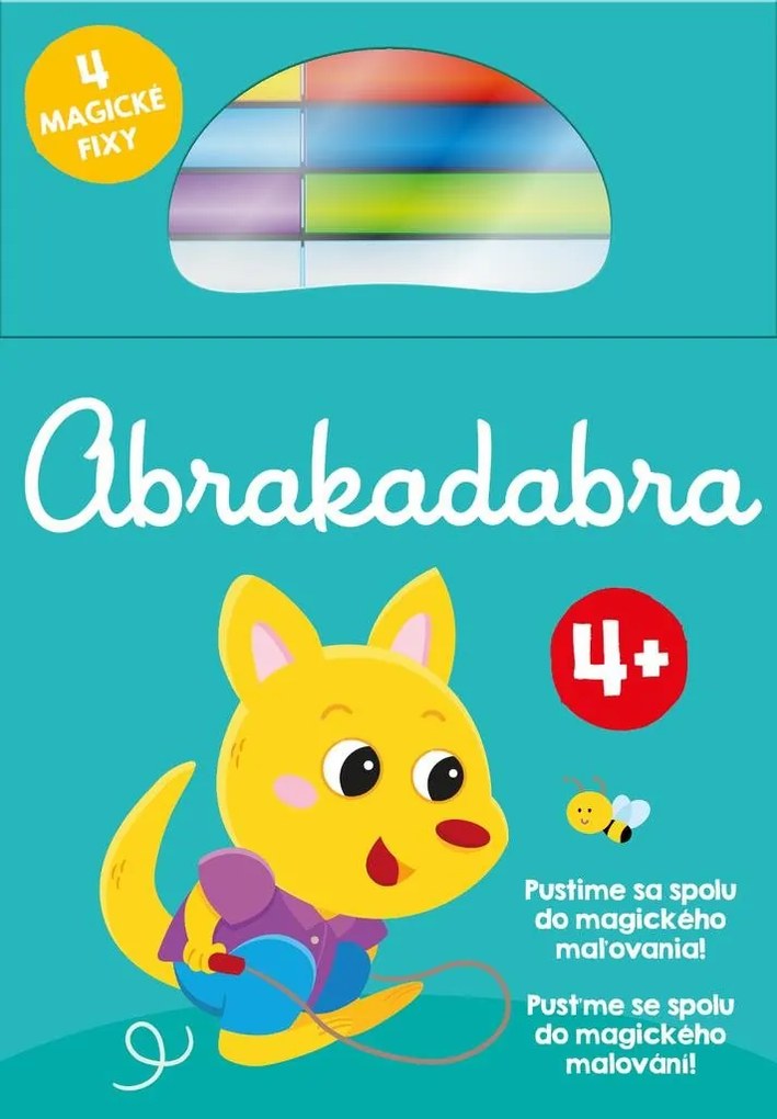 Omalovánky abrakadabra 4+