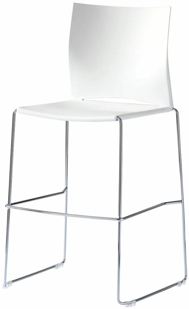 RIM - Barová židle WEB 300 s plastovým sedákem | BIANO