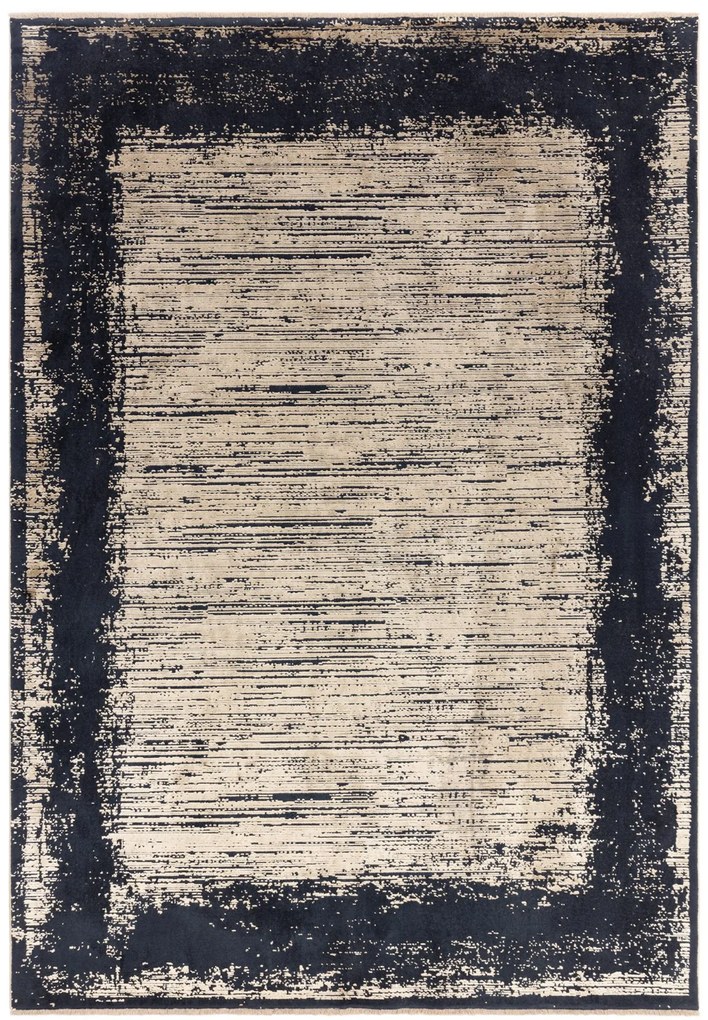 Tribeca Design Kusový koberec Trigger Black Champagne Rozměry: 160x230 cm