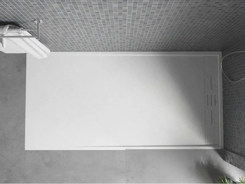 Mexen Amon obdélníkový sprchový kout SMC 160 x 90 cm, bílý - 4F109016