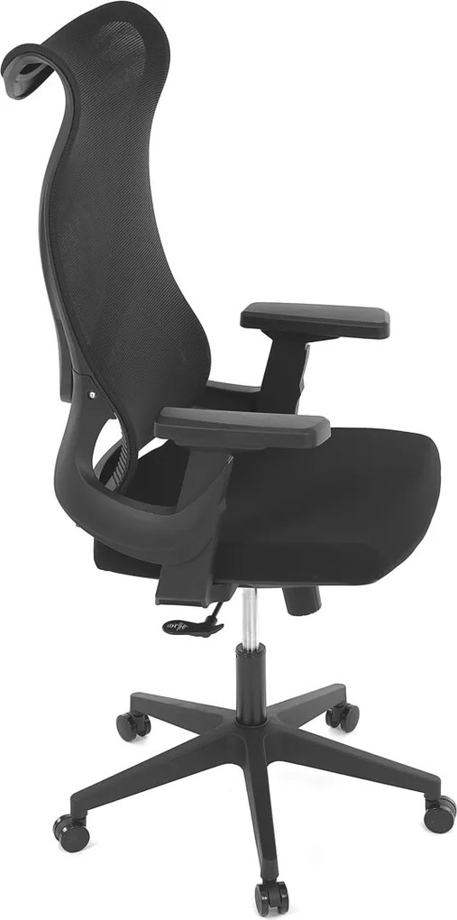 Ergonomická kancelářská židle SOSA - černá síťovina