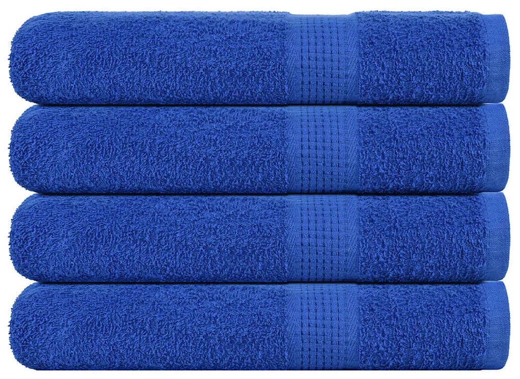 Ručníky FROGN 4 ks modré 100x200 cm 360 g/m² 136723