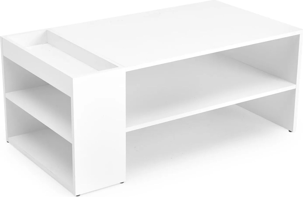 Konfereční stolek MURCIA 100 cm bílý
