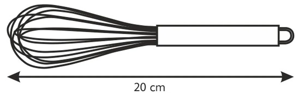 Šlehací metla nerezová DELÍCIA 20 cm