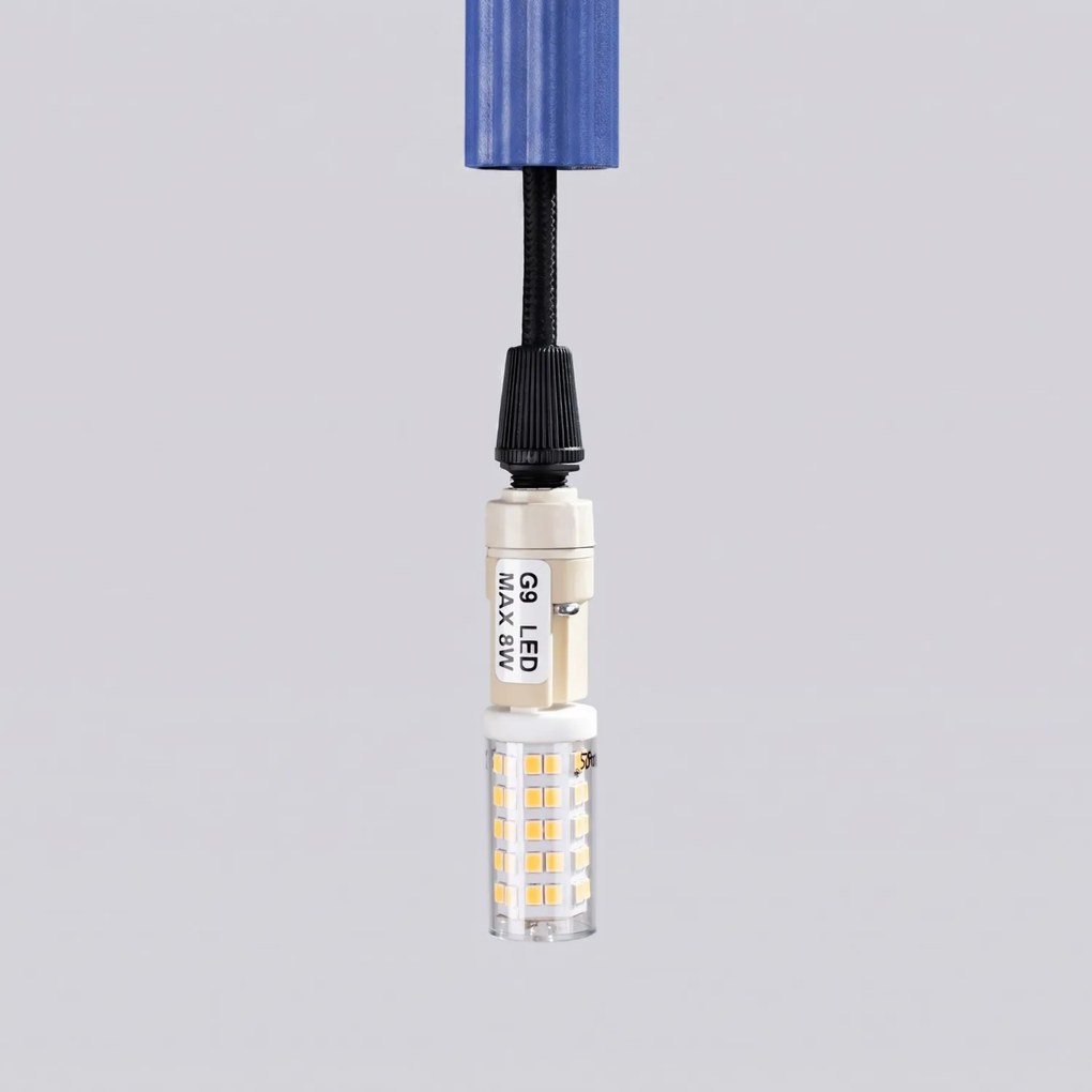 Sollux Lighting Závěsné svítidlo ARCHE 1 ultramarín